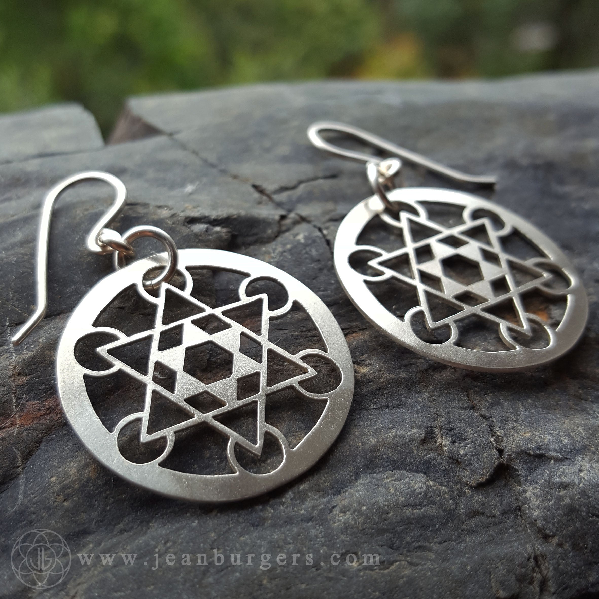 Metatron's Cube Earrings – Jean Burgers Jewellery